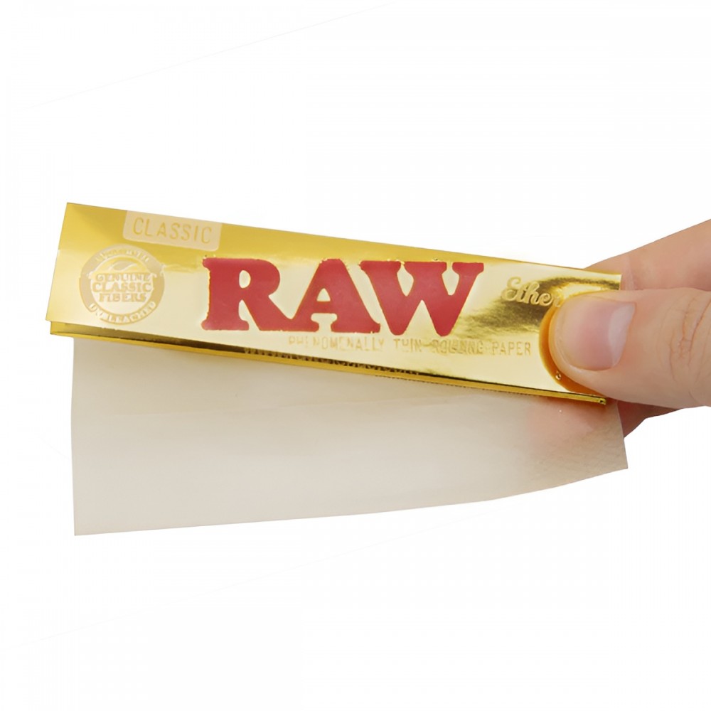 Raw Ethereal King Size Rolling Papers 50ct Display Skygate Wholesale